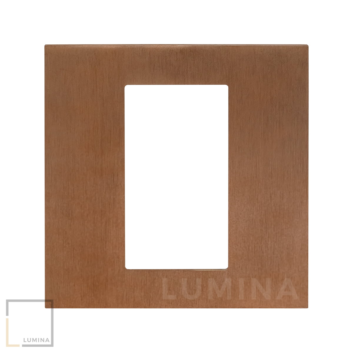 Aged Pewter Contemporary Faceplate - LUMINA Ltd