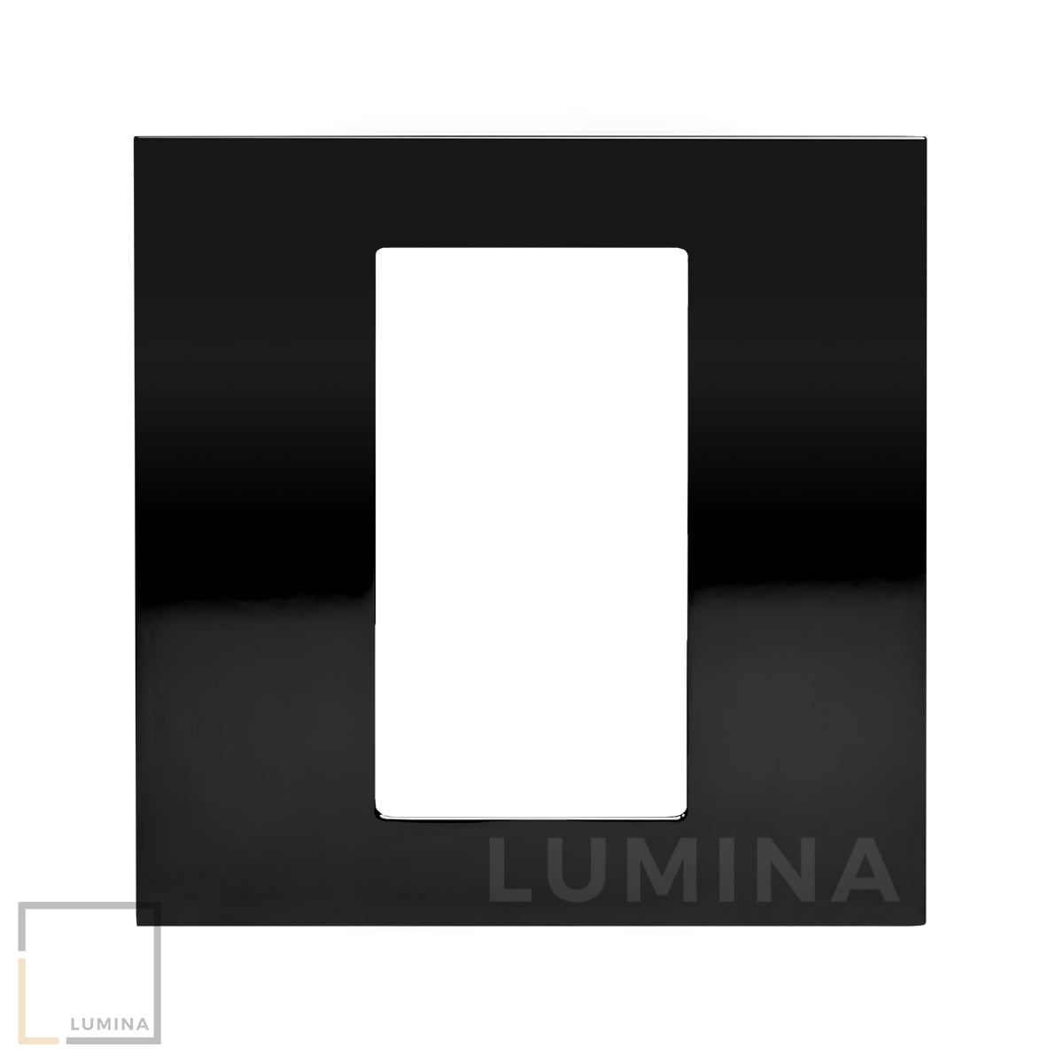 Black Nickel Contemporary Faceplate - LUMINA Ltd
