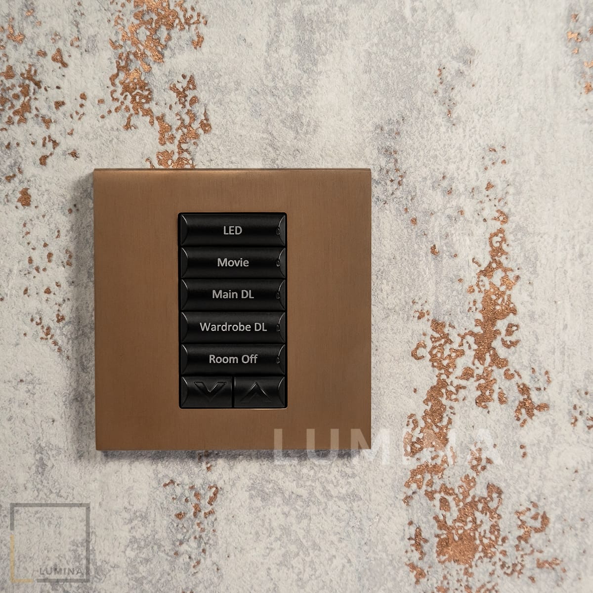 Aged Pewter Traditional Faceplate - LUMINA Ltd