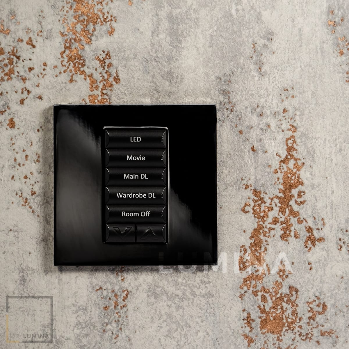 Black Nickel Traditional Faceplate - LUMINA Ltd