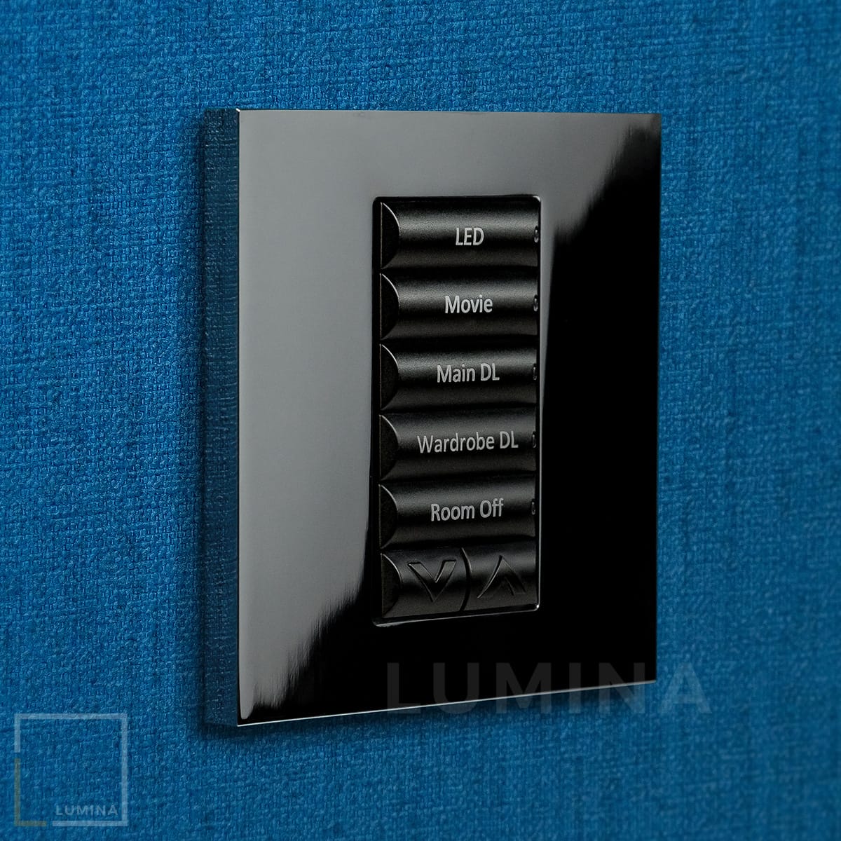 Black Nickel Traditional Faceplate - LUMINA Ltd